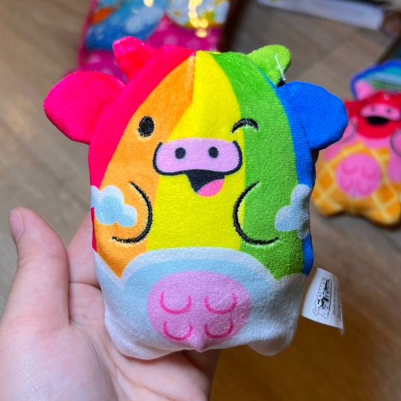 Cepia | Toys | Cows Vs Aliens Cva Rainmoo The Cow 4 Stuffed Bean Plush ...